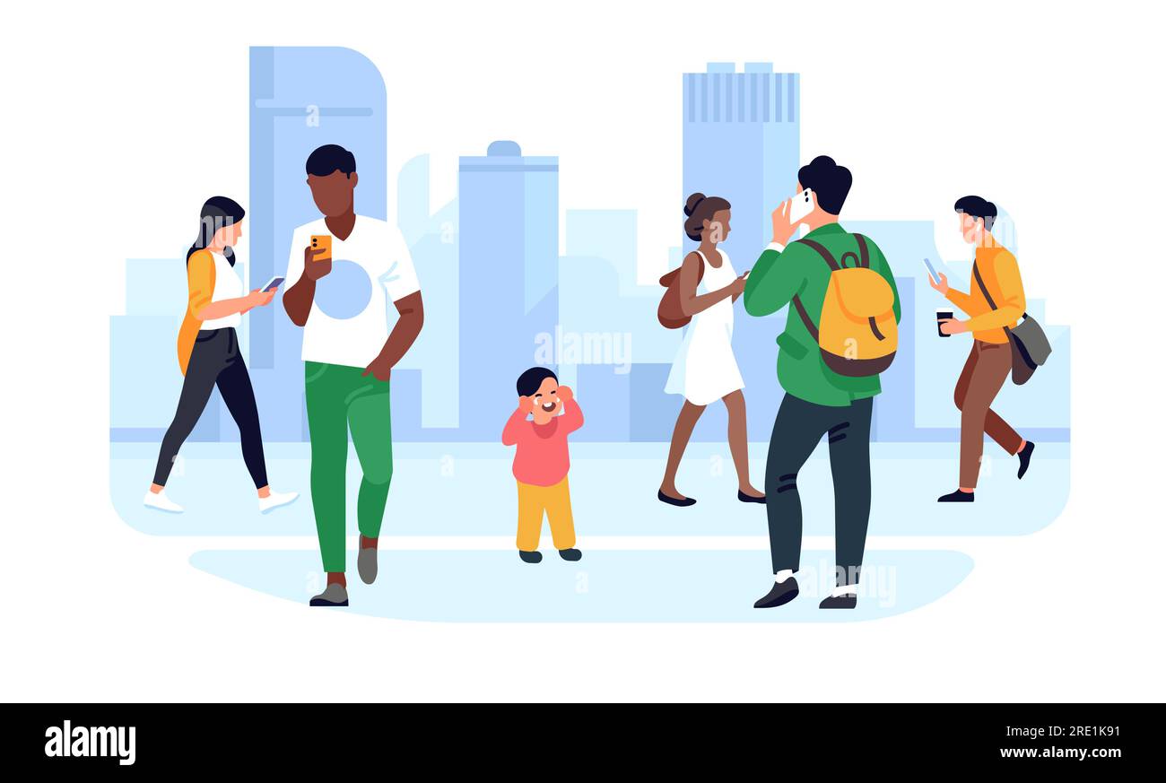 Forgotten street Stock Vector Images - Alamy