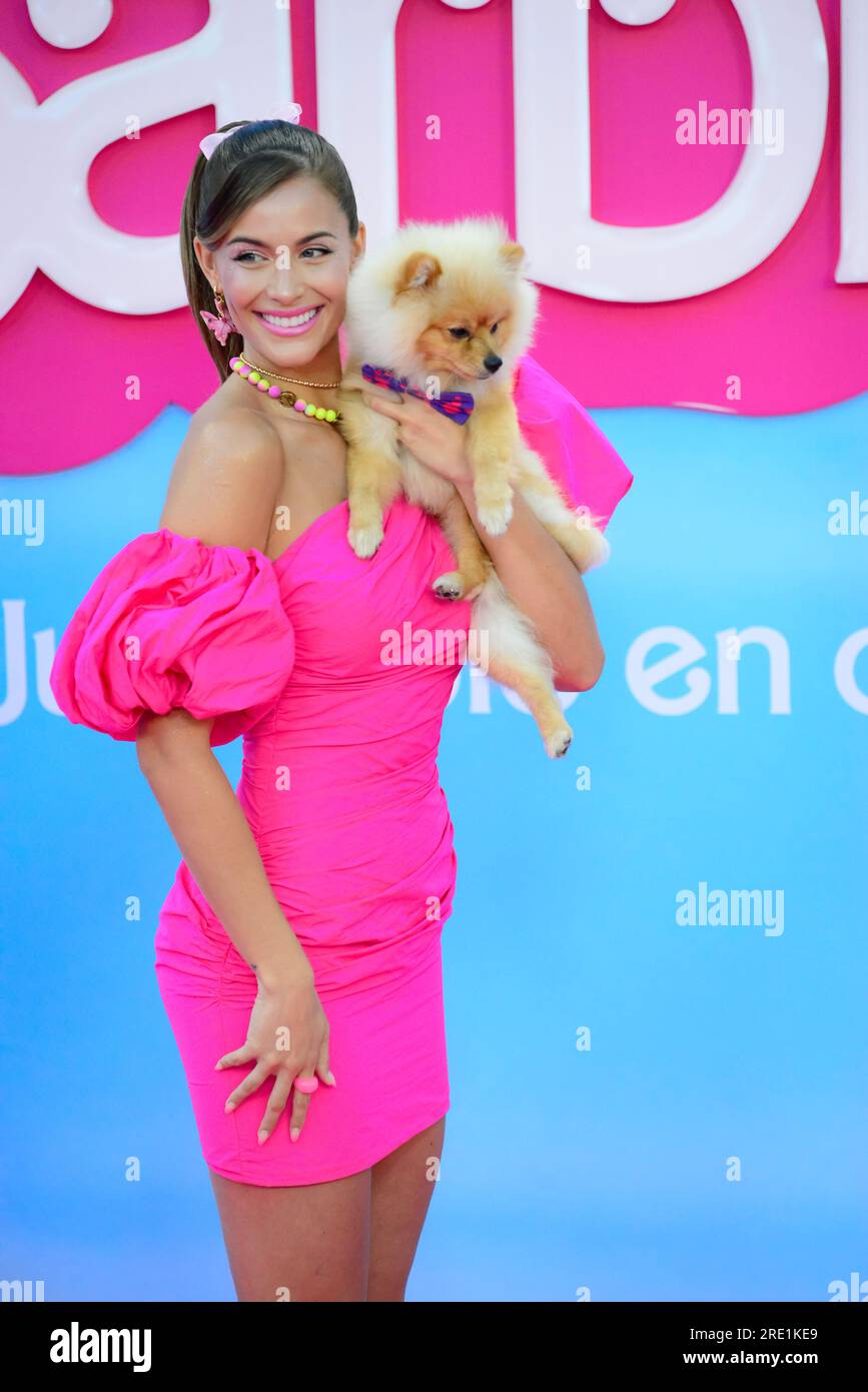 Desiree Cordero, Spanish model, at the private event premiere of the ...