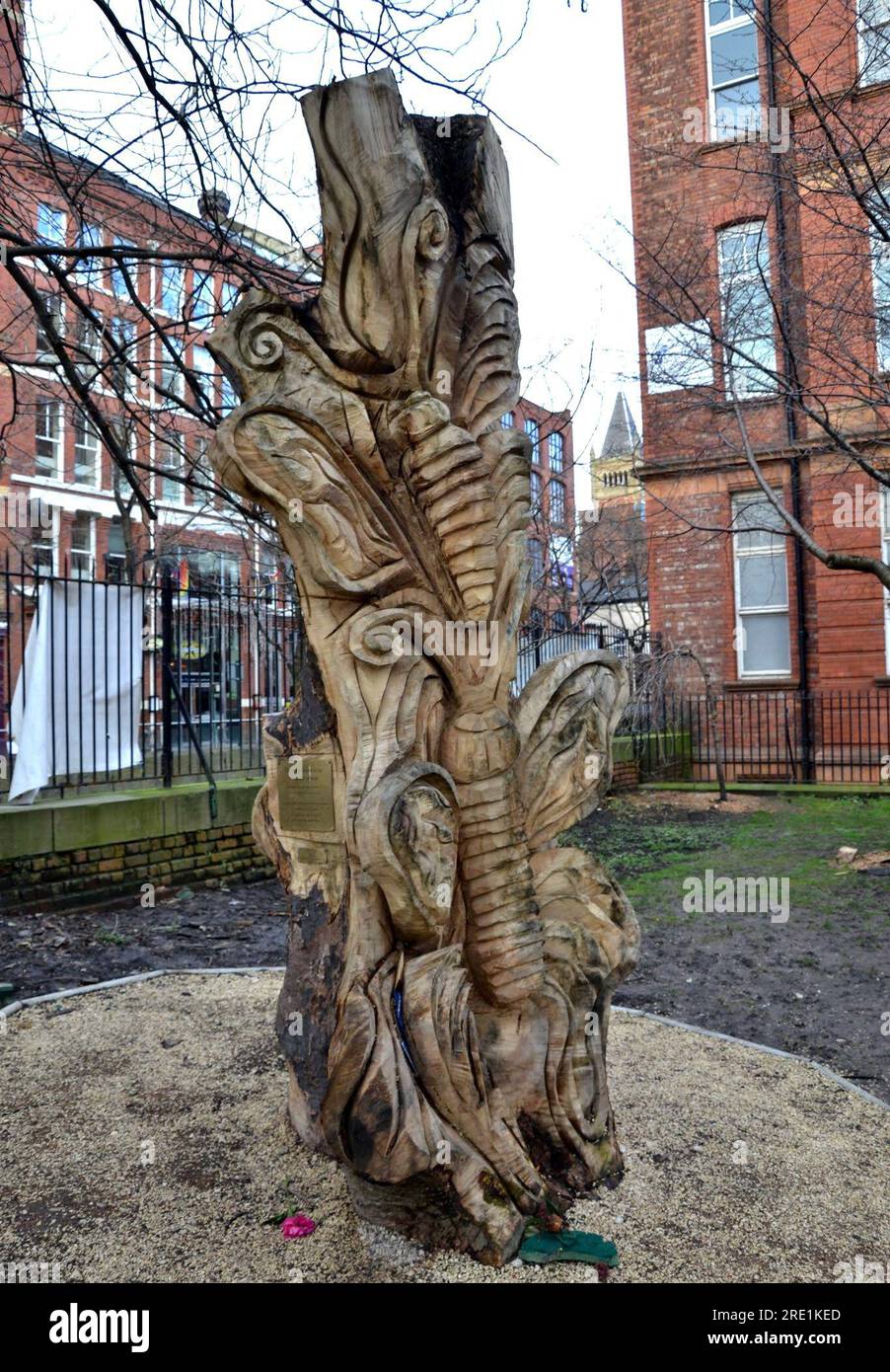 During the LGBT pride celebrations in Manchester's Sackville Gardens ...