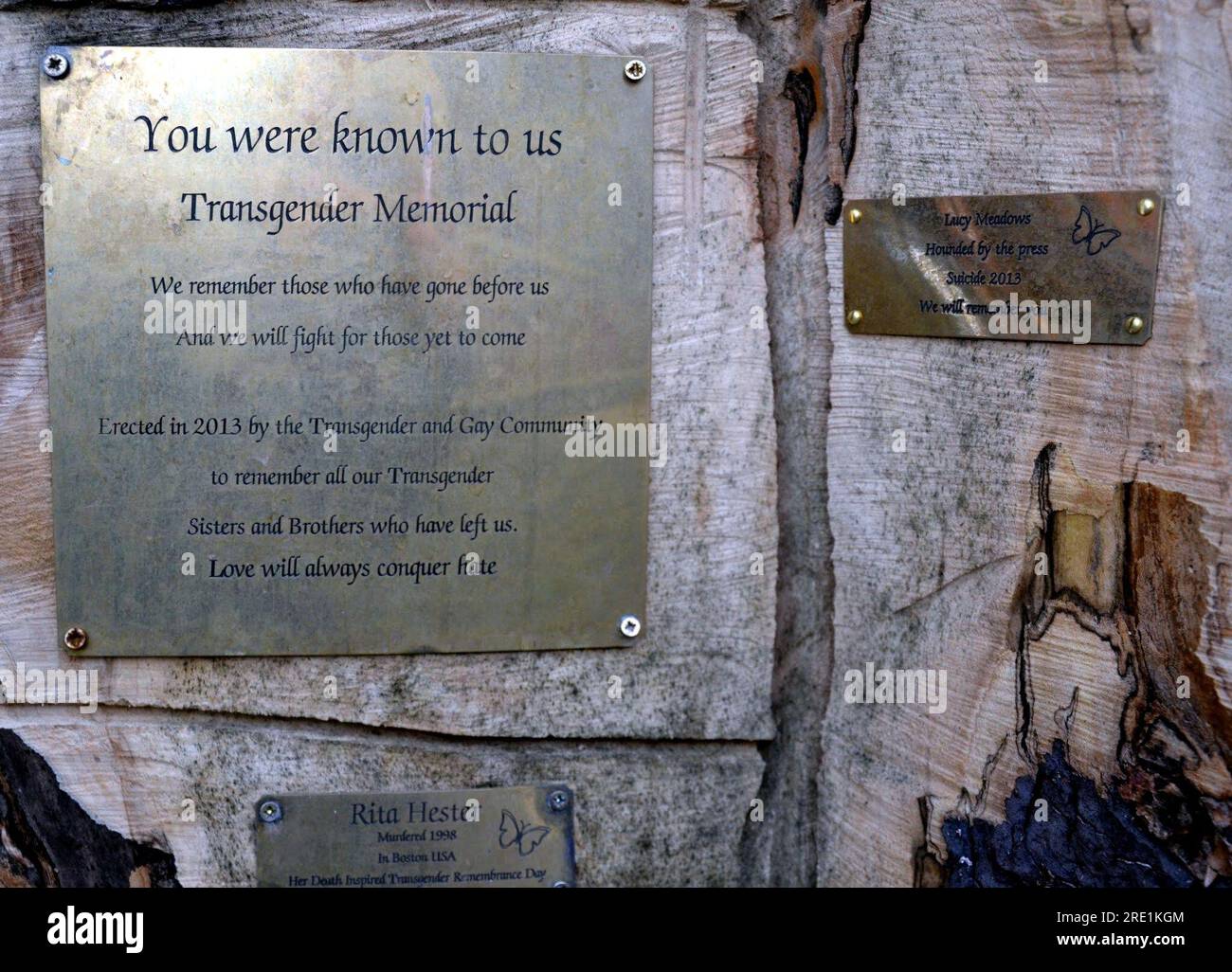 During the LGBT pride celebrations in Manchester's Sackville Gardens ...