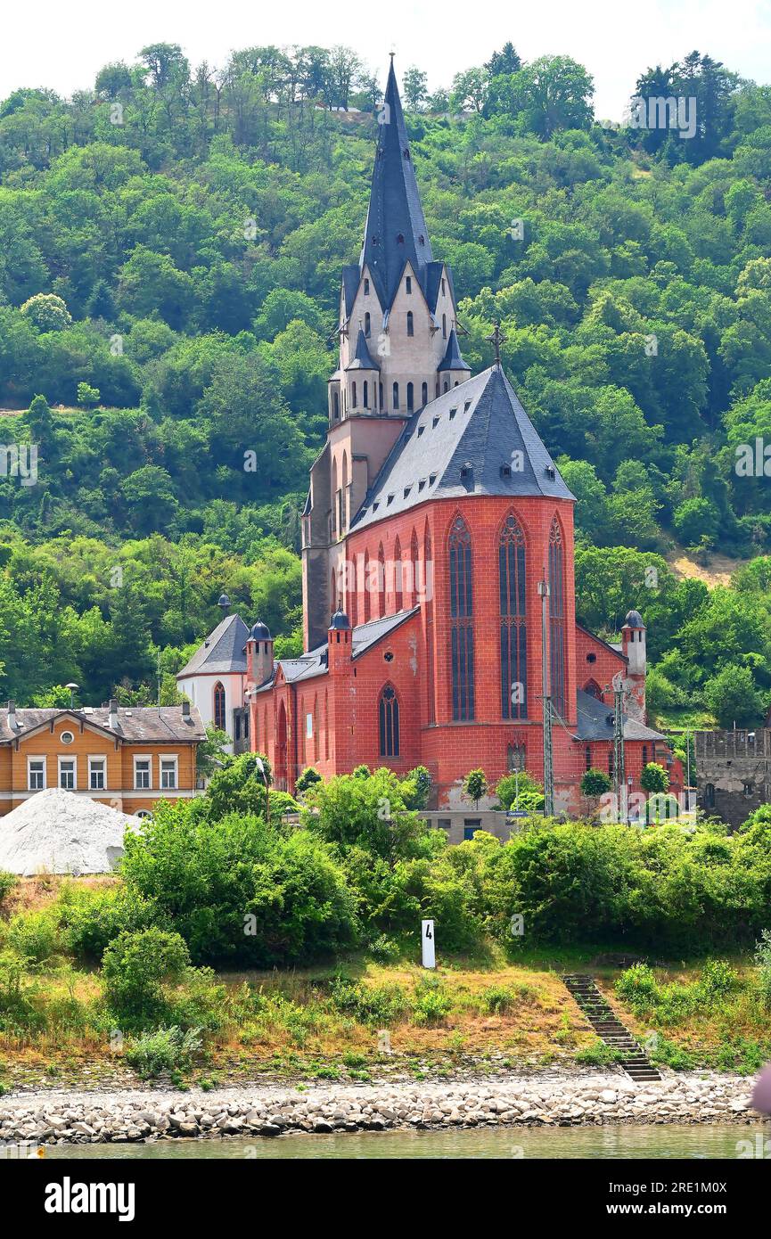 Castles, towers and spires are scenic attractions spread along the ...