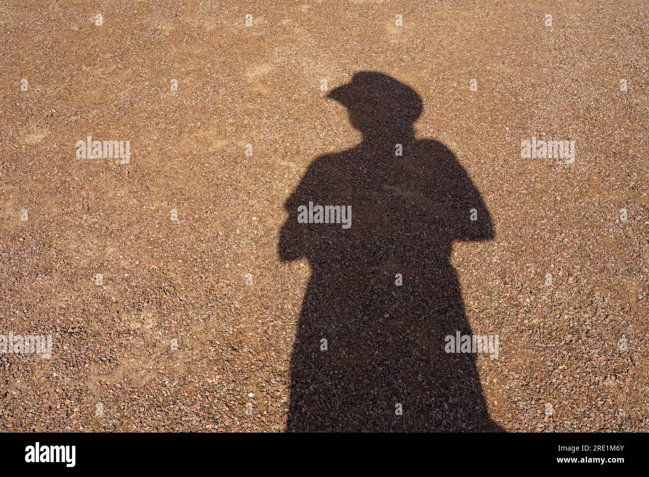 Hat shadow hi-res stock photography and images - Alamy