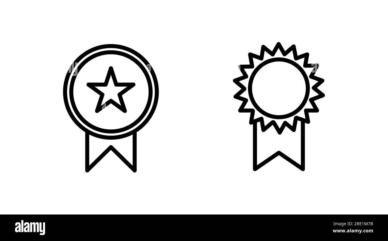 Achieve icon vector. medal icon vector. award. Certificate. approved ...