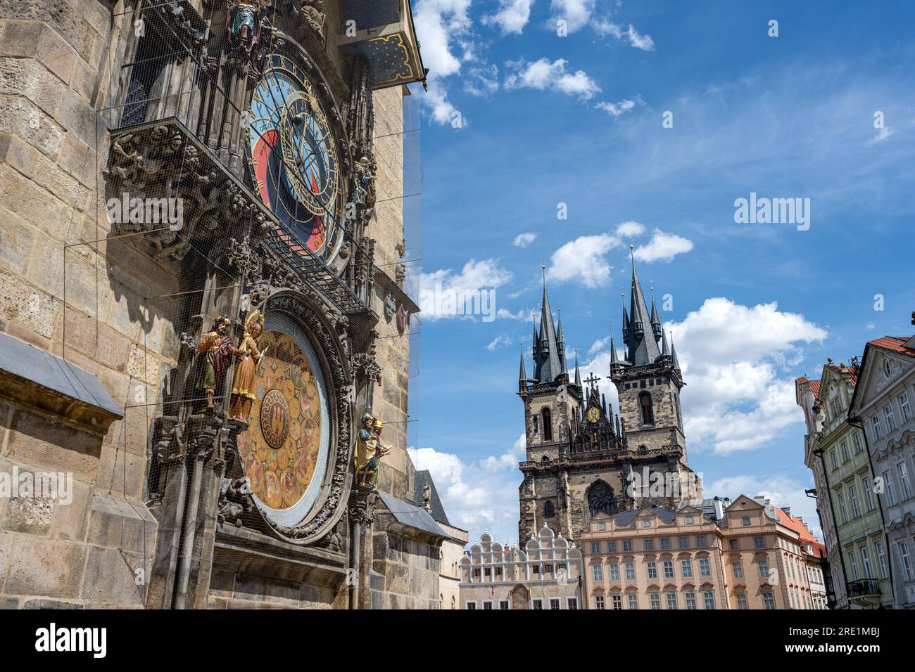 Solar clock in central square hi-res stock photography and images - Alamy