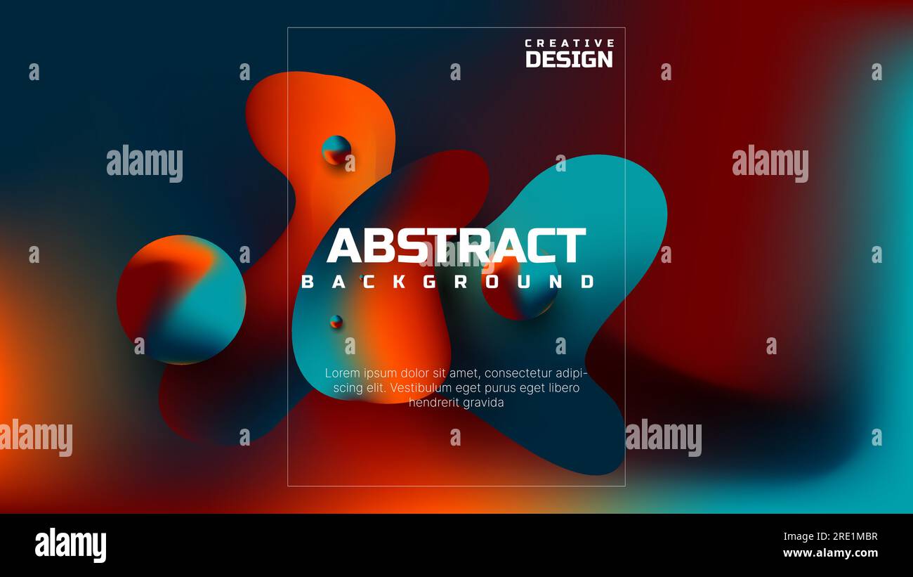 Gradient poster hi-res stock photography and images - Alamy