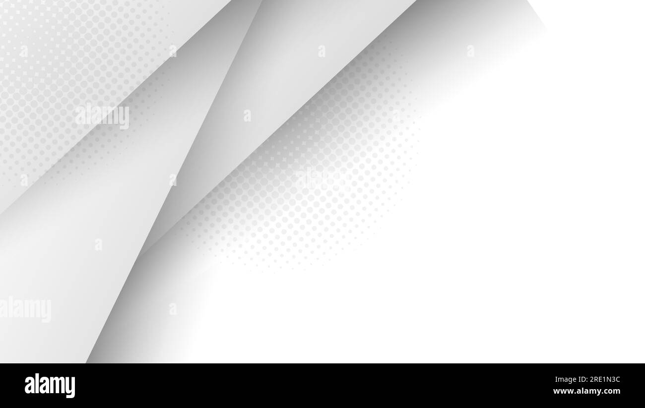 abstract white background with overlapping layer Stock Vector Image ...