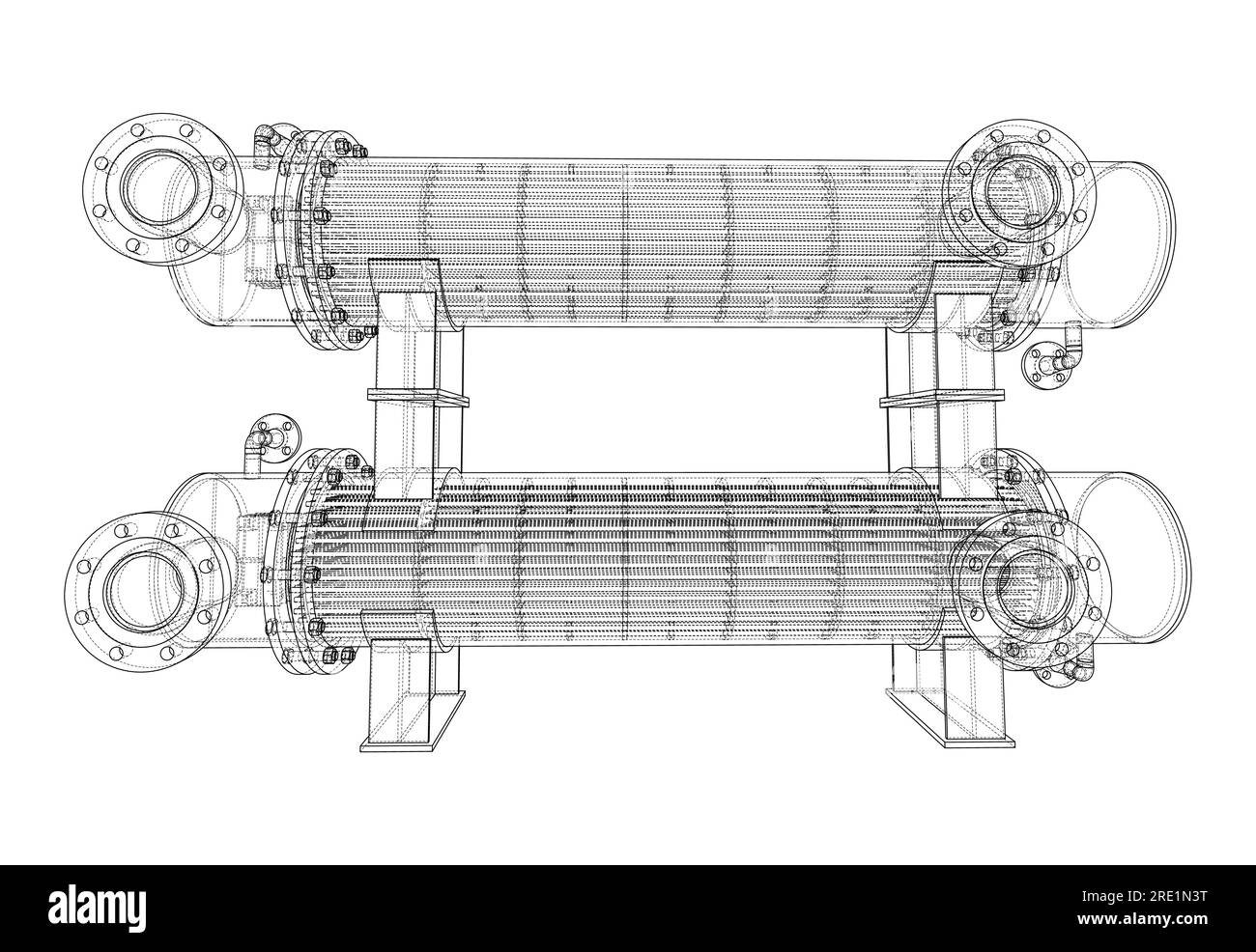 Petroleum Equipment. Vector rendering of 3d Stock Vector Image & Art ...