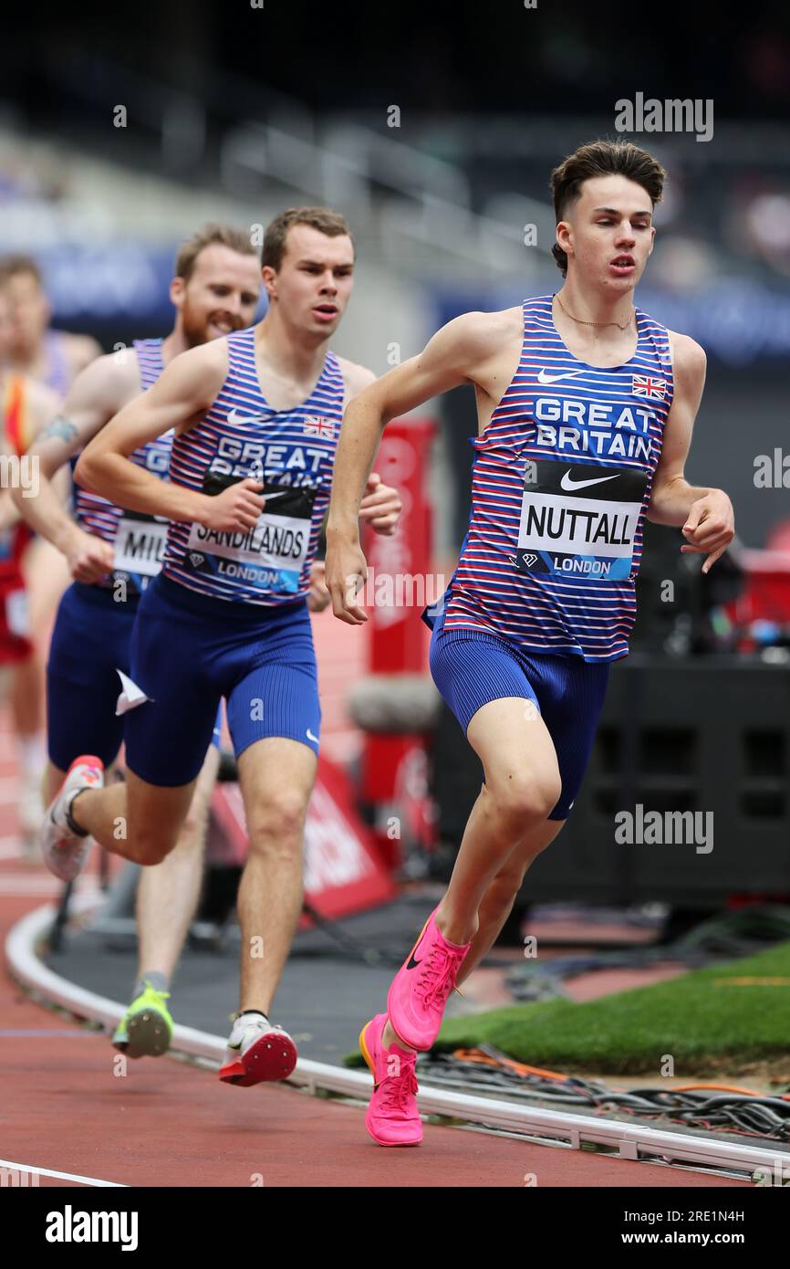 Ben SANDILANDS (Great Britain), Luke NUTTALL (Great Britain) competing ...