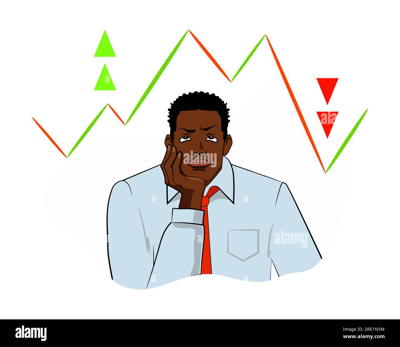 Man trader Cut Out Stock Images & Pictures - Alamy