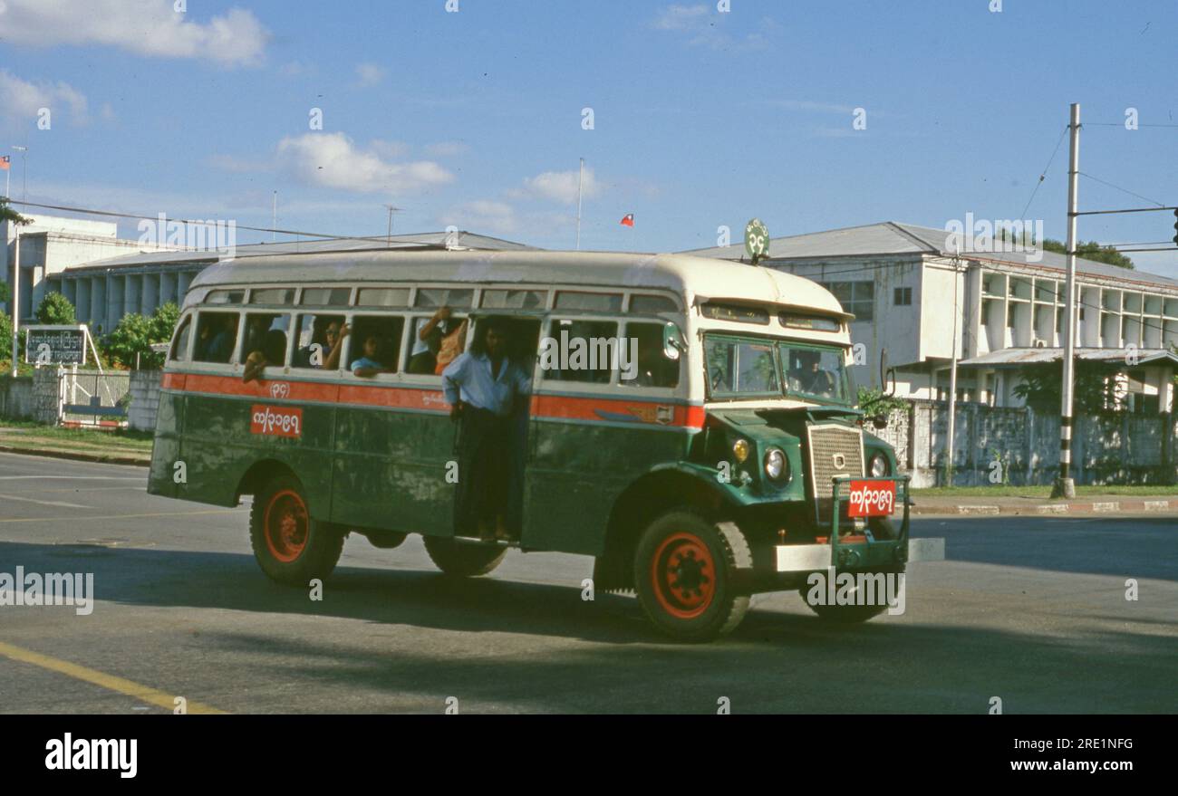 Images from Burma, (Myanmar) and Thailand from 1995. Including Rangoon ...