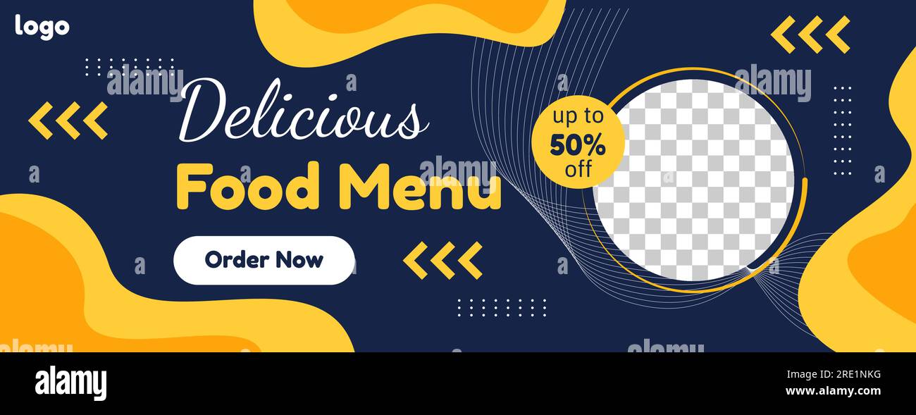 Creative food banner Stock Vector Images - Alamy