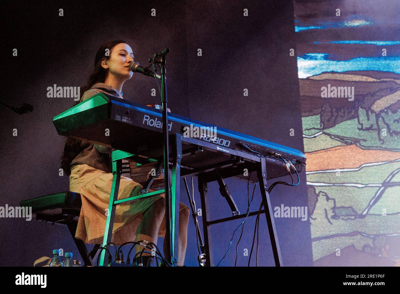 Roskilde, Denmark. 01st, July 2023. The English indie rock band Black ...