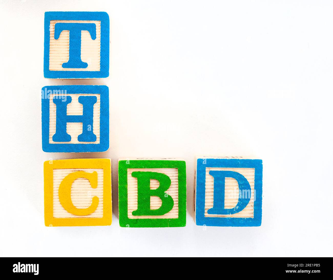 Kids letter blocks hi-res stock photography and images - Alamy