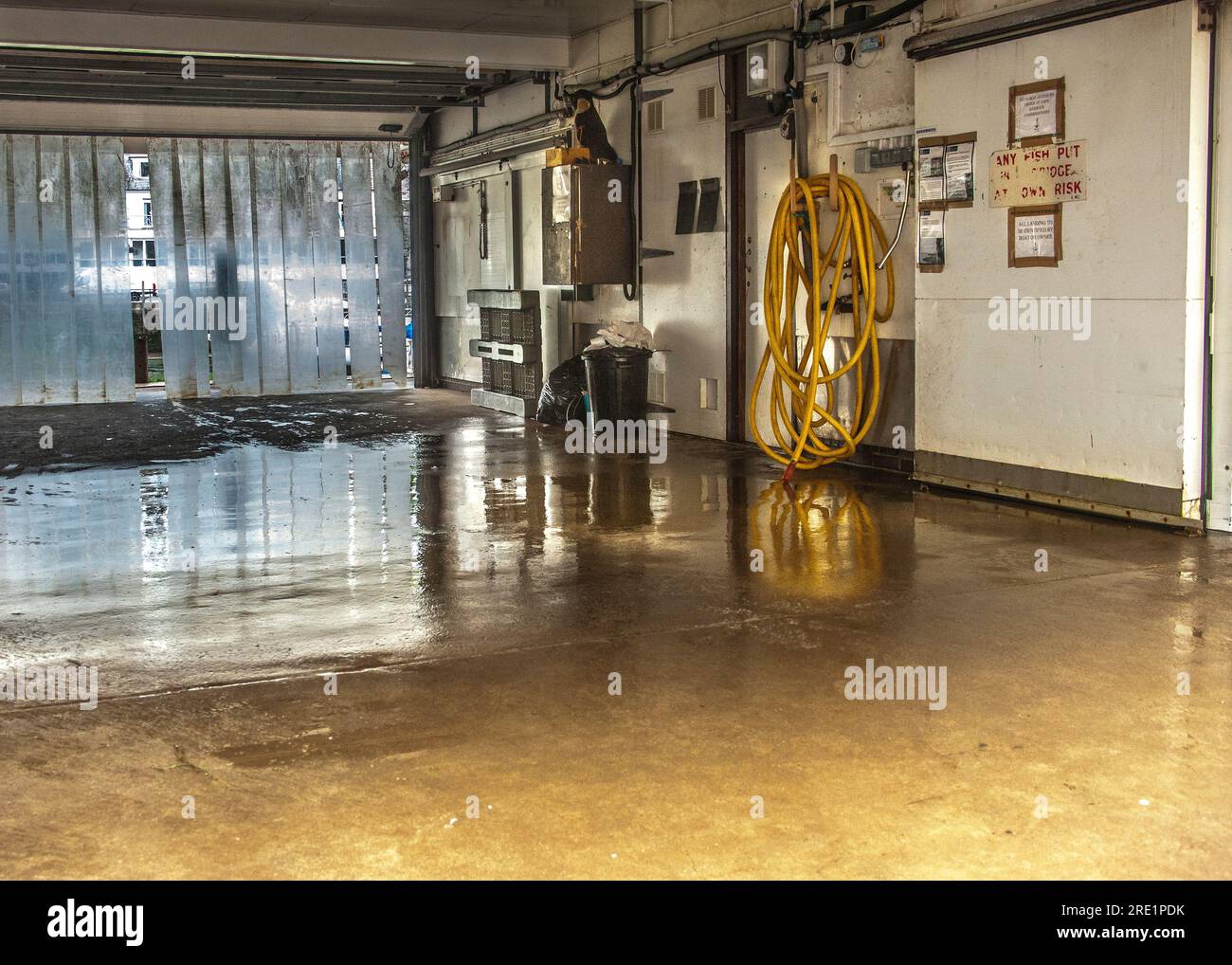 Empty fish hall hi-res stock photography and images - Alamy