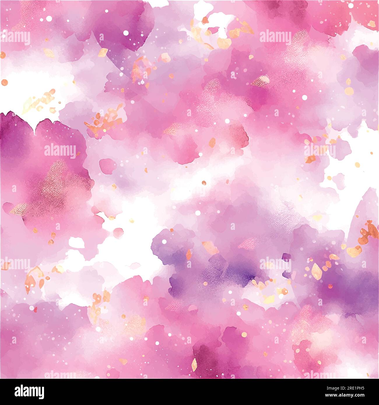 Trendy invitation template for wallpaper design. Abstract pink gold ...