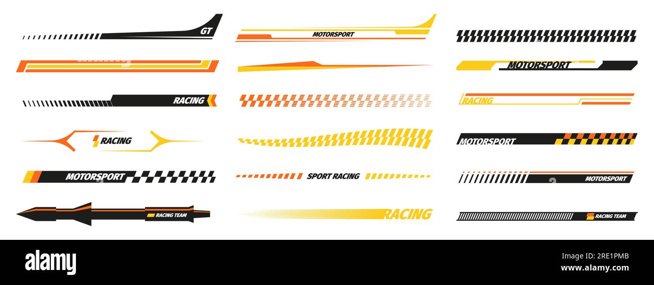 Racing Stripes Vector