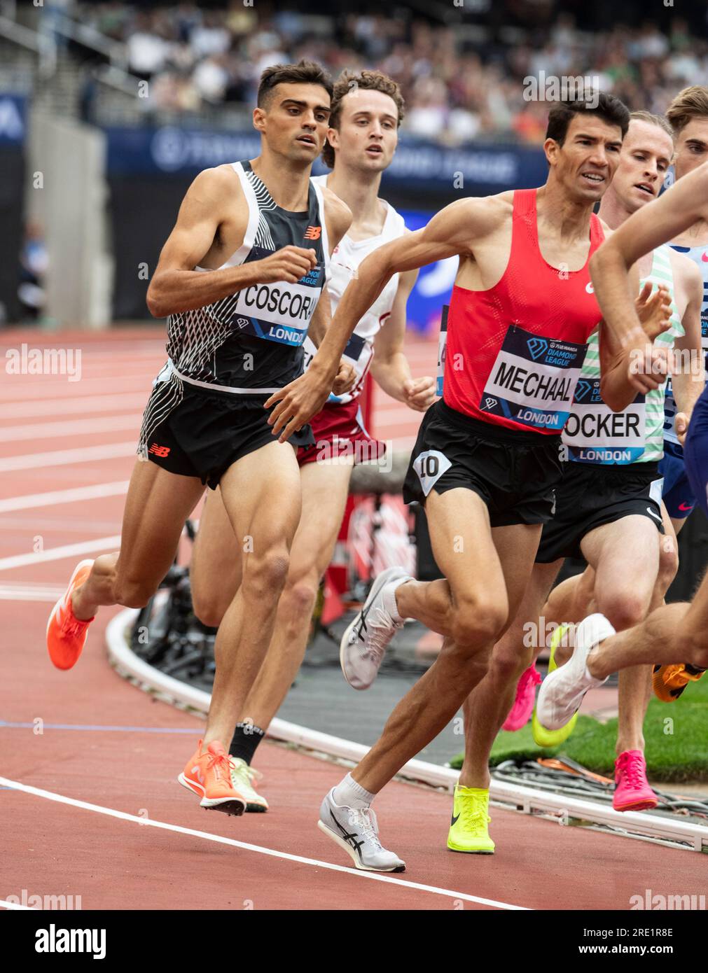 Andrew Coscoran of Ireland competing in the men’s 1500m at the Wanda ...