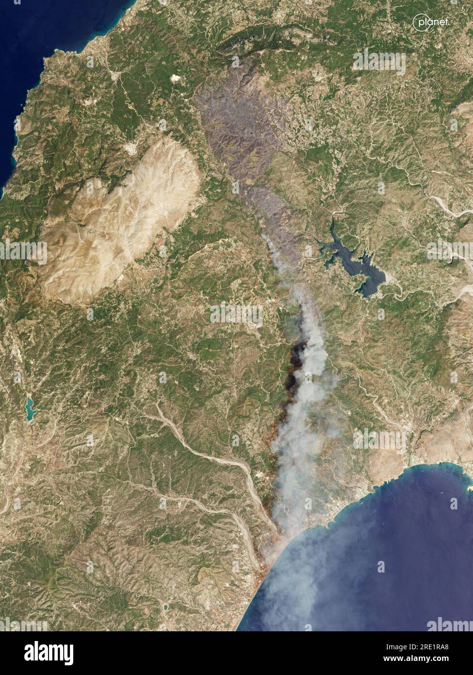EDITORS NOTE MANDATORY CREDIT: Planet Labs PBC. WATERMARKS MAY NOT BE ...