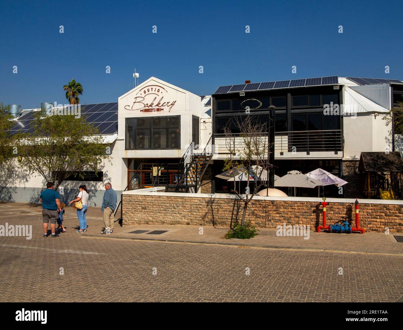 Outjo Bakery, the oldest bakery in Outjo town, Namibia Stock Photo - Alamy