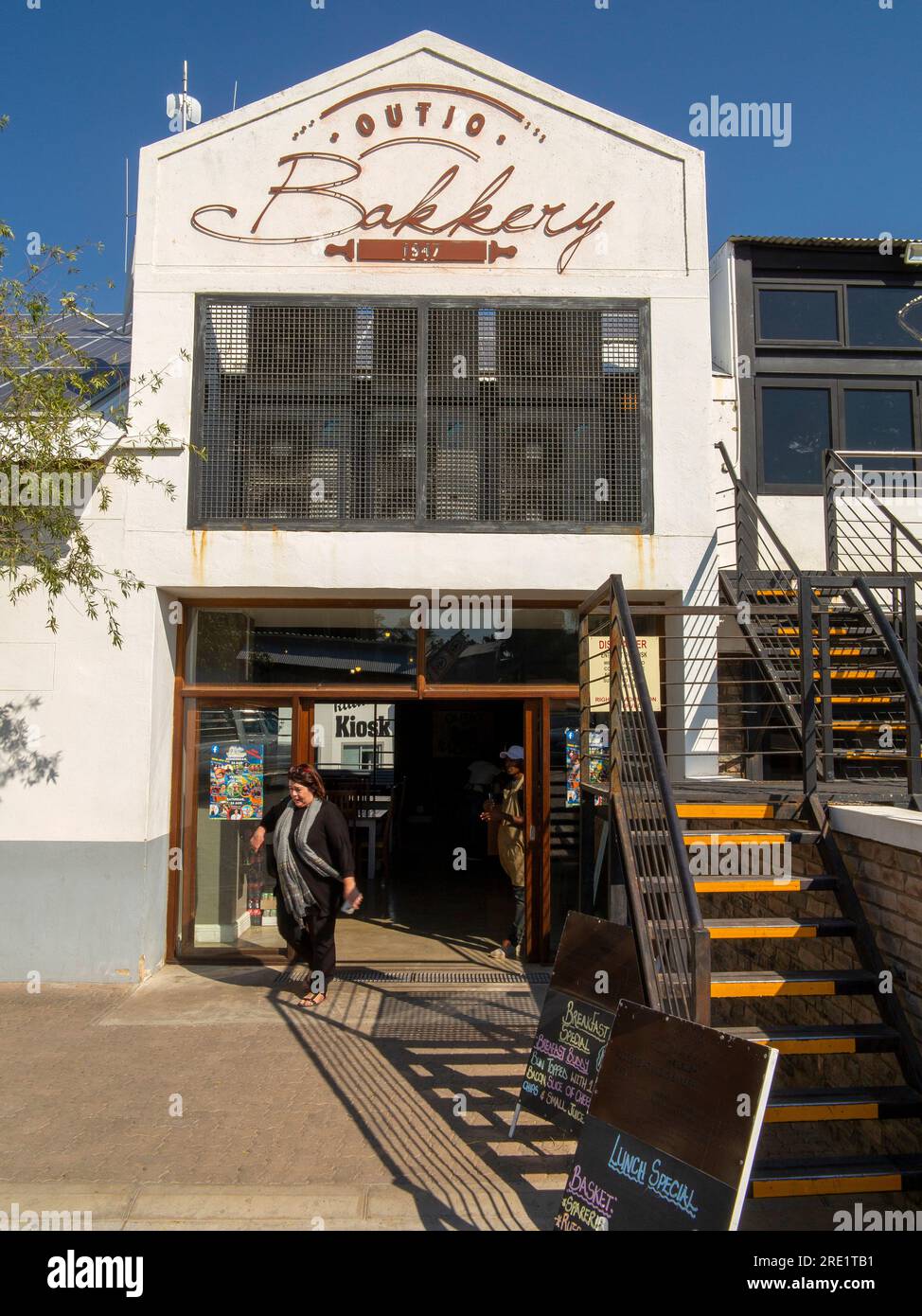 Outjo Bakery, the oldest bakery in Outjo town, Namibia Stock Photo - Alamy