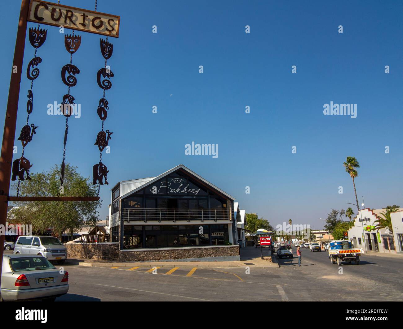 Outjo Bakery, the oldest bakery in Outjo town, Namibia Stock Photo - Alamy