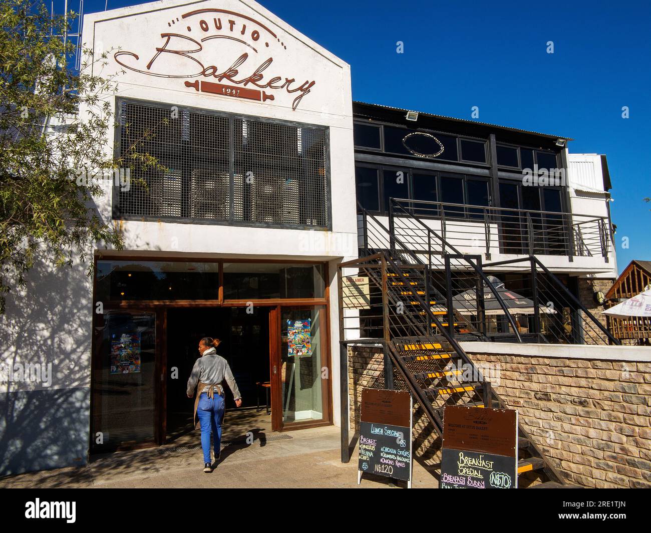 Outjo Bakery, the oldest bakery in Outjo town, Namibia Stock Photo - Alamy