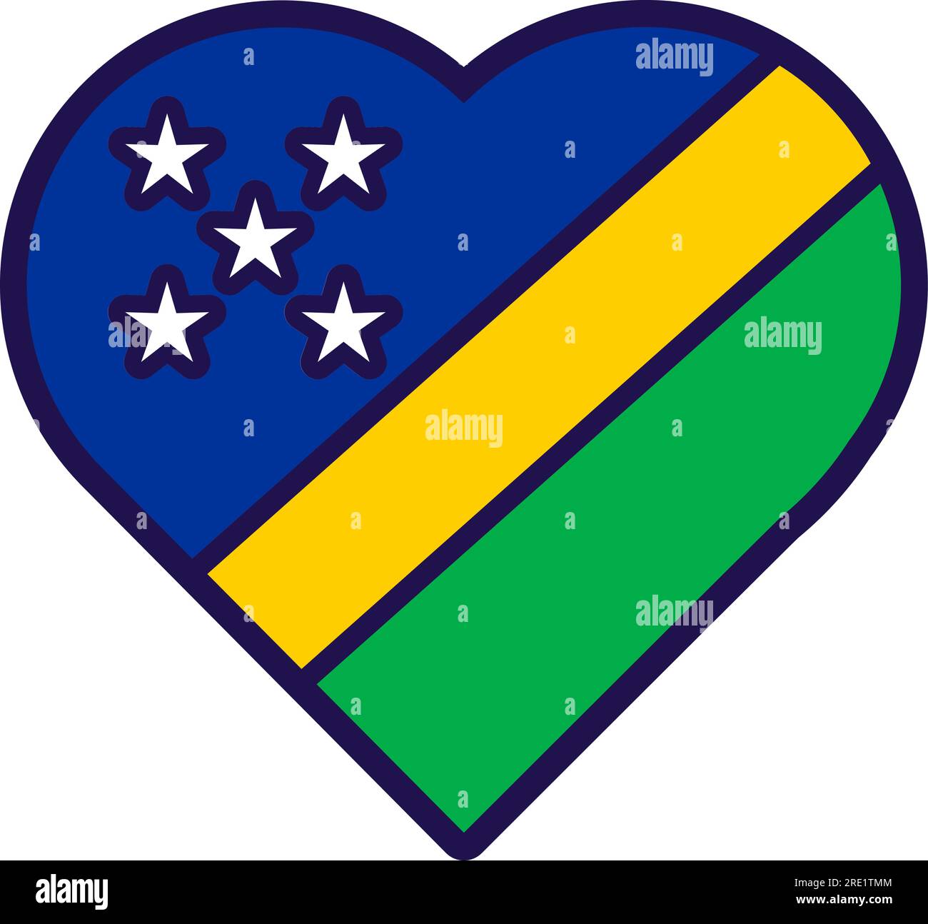 Native of solomon islands Stock Vector Images - Alamy