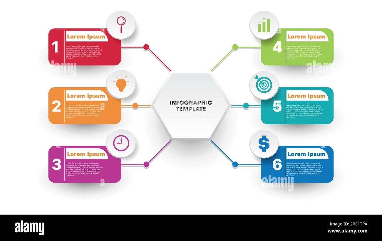 Infograph vector vectors hi-res stock photography and images - Alamy