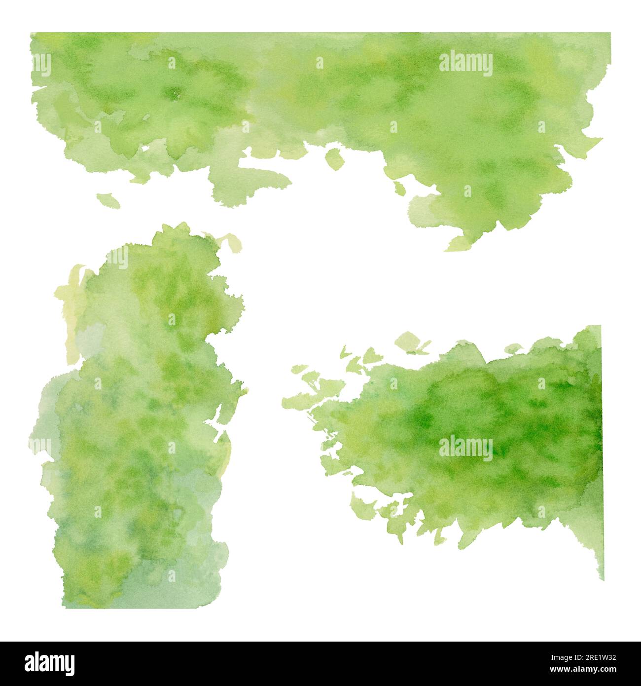 Green foliage wallpaper art hi-res stock photography and images - Alamy