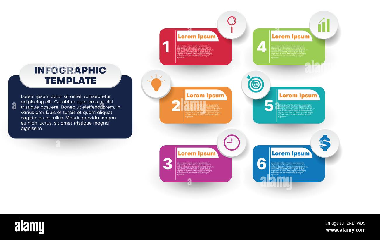 Infograph vector vectors hi-res stock photography and images - Alamy