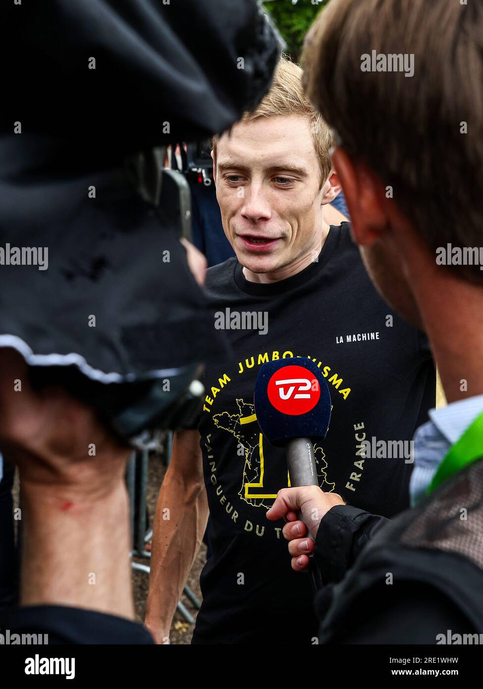 BOXMEER - Jonas Vingegaard before the criterium Days after the Tour ...