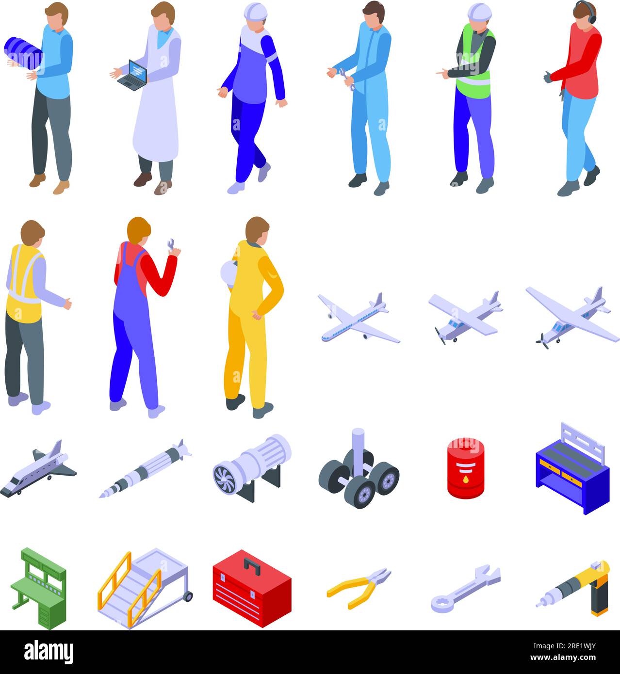 Aerospace engineer Stock Vector Images - Alamy