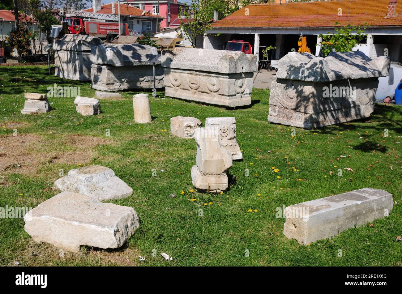 Marmara Ereglisi Open Air Museum is in Tekidag, Turkey Stock Photo - Alamy