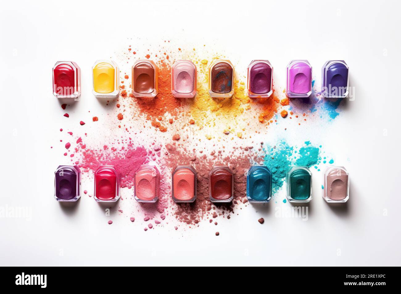 Assorted make up in studio Stock Photo - Alamy
