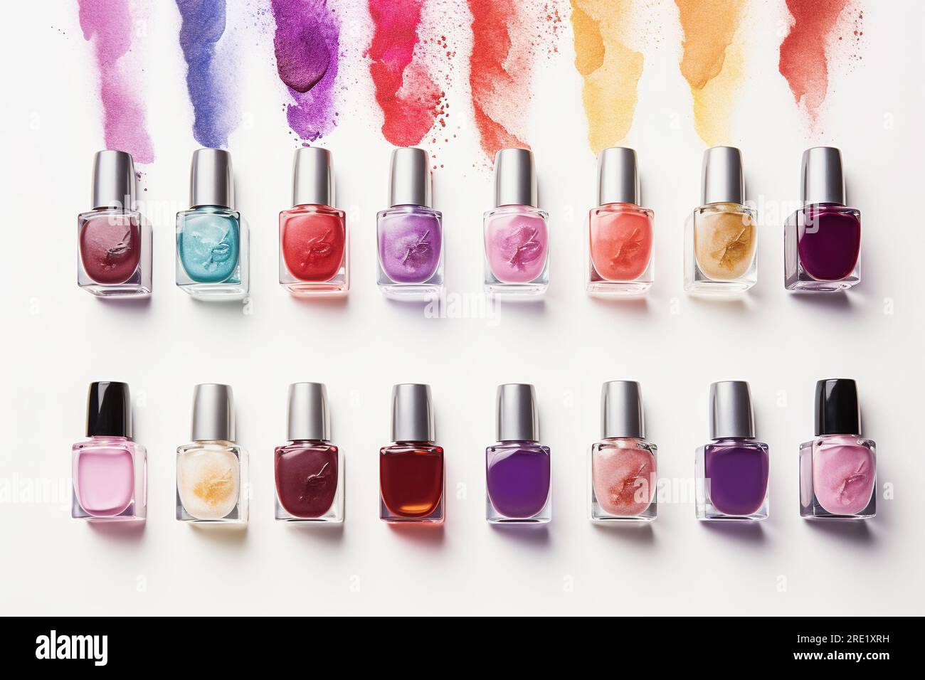 Assorted make up in studio Stock Photo - Alamy