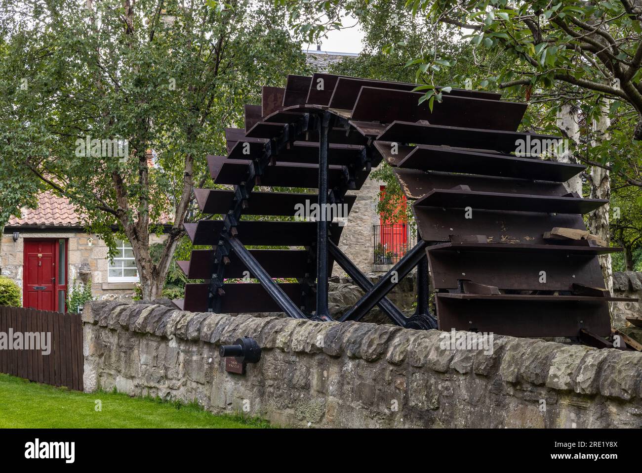 The Bonnington Wheel on Bonnyhaugh Lane in the Bonnington area of ...