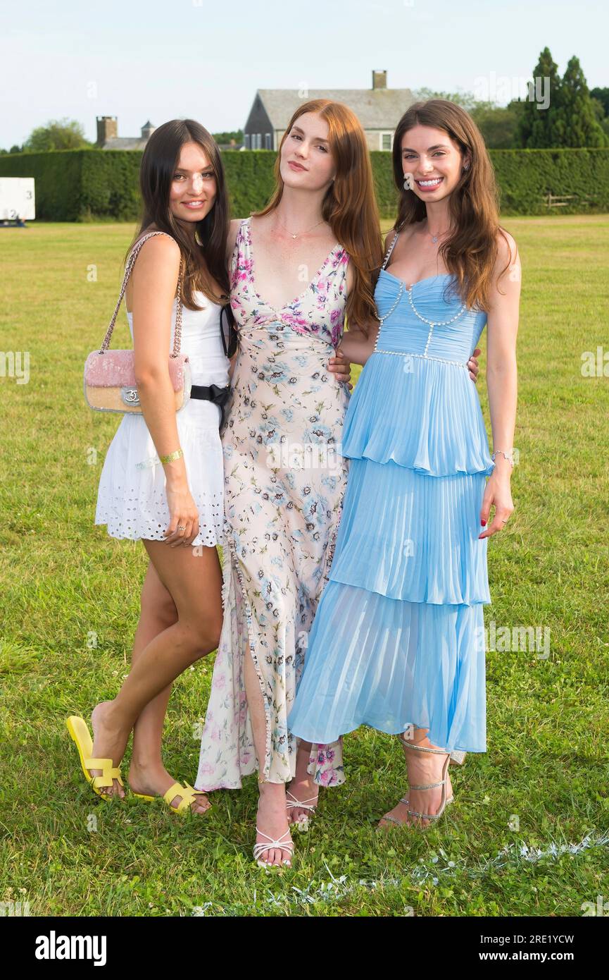 Karissa Rowe, from left, Zoe Stringer, and Bella Altobelli attend Ken ...