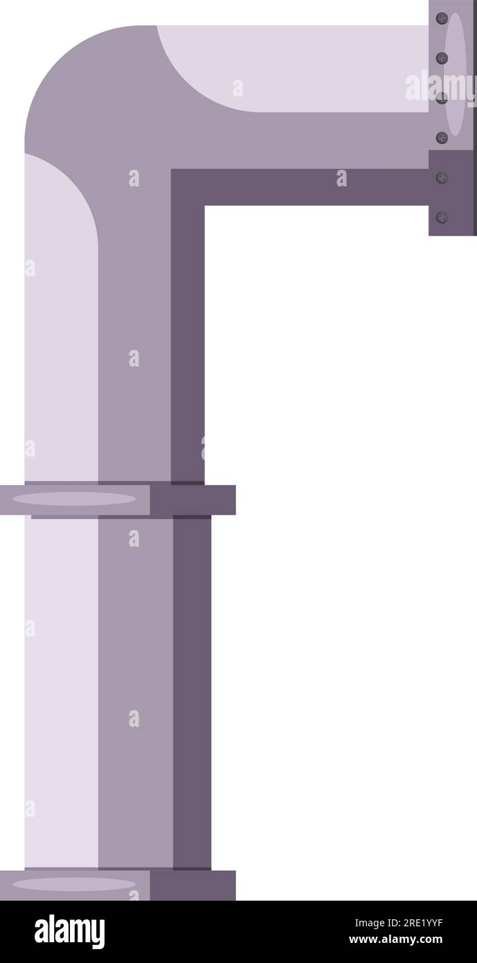 Silver pipe Stock Vector Images - Alamy