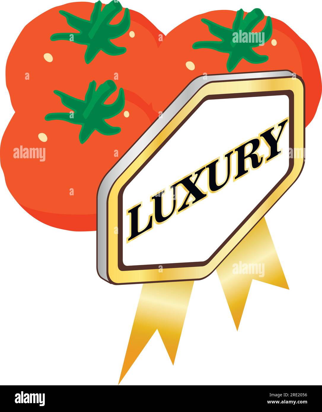 Organic tomato icon isometric vector. Freshly picked red tomato and ...