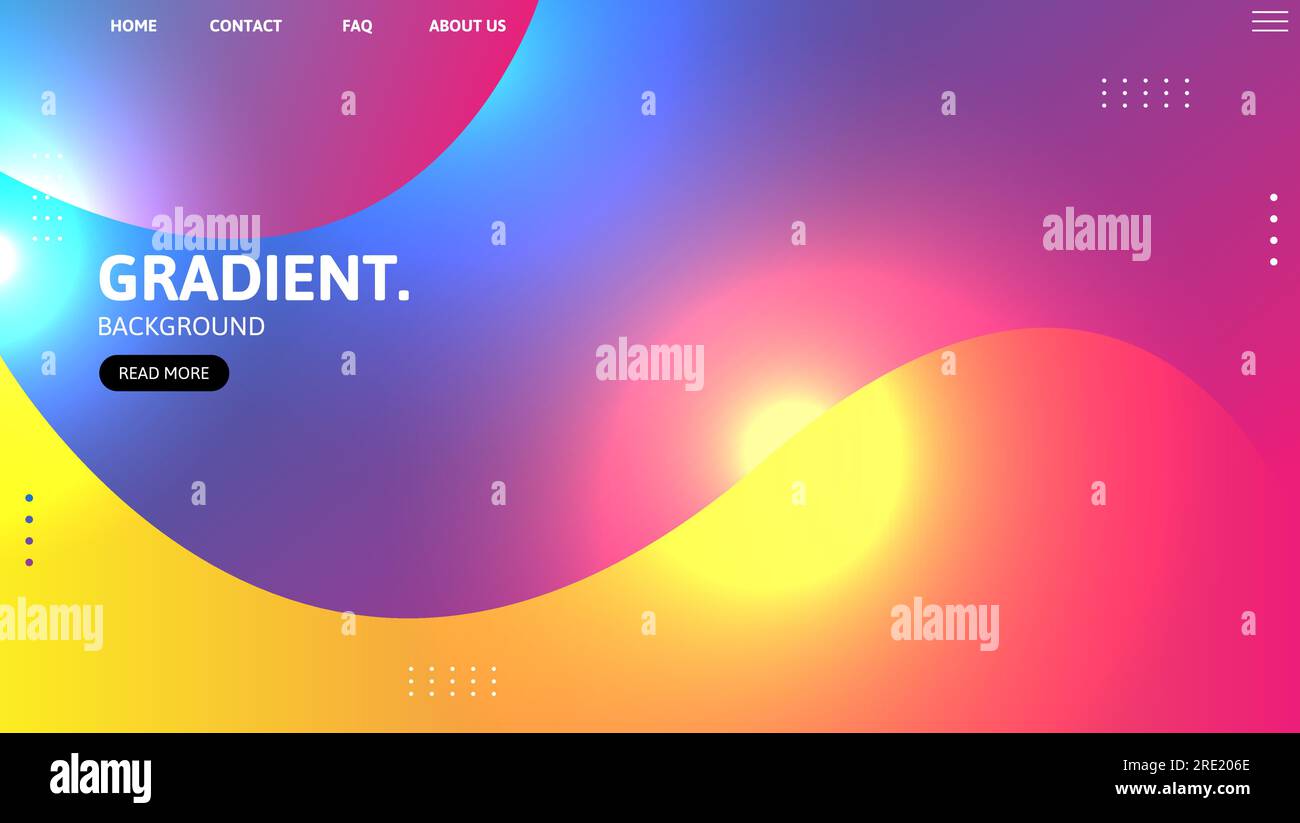 abstract wavy geometric background.gradient shapes composition. vector ...