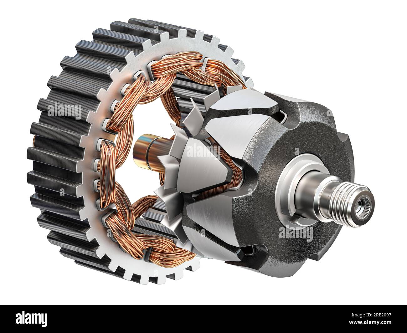 Power generator stator hi-res stock photography and images - Alamy