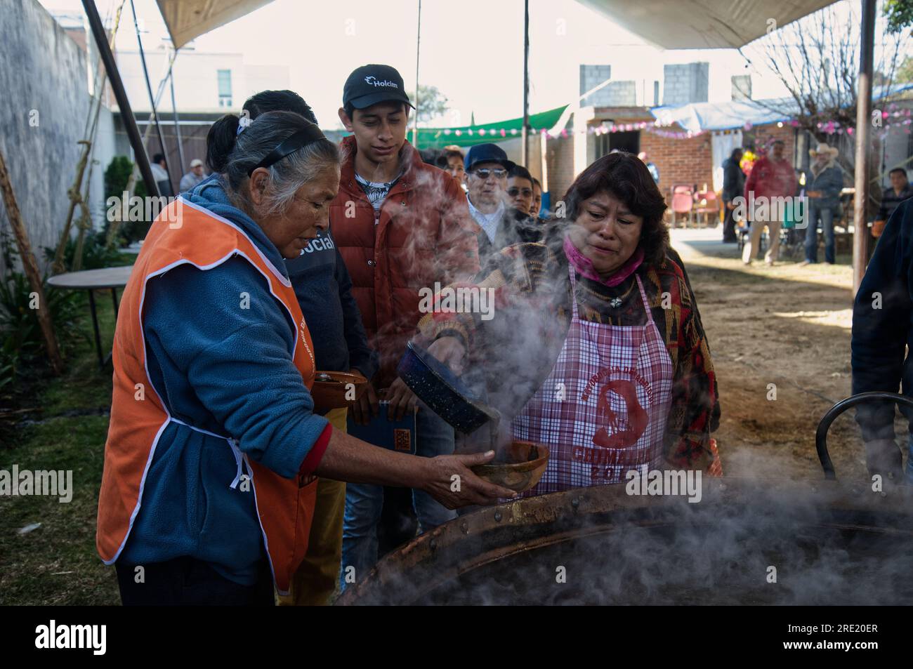 México - Tlaxcala. The Mole prieto is a typical dish from the Nahuatl ...