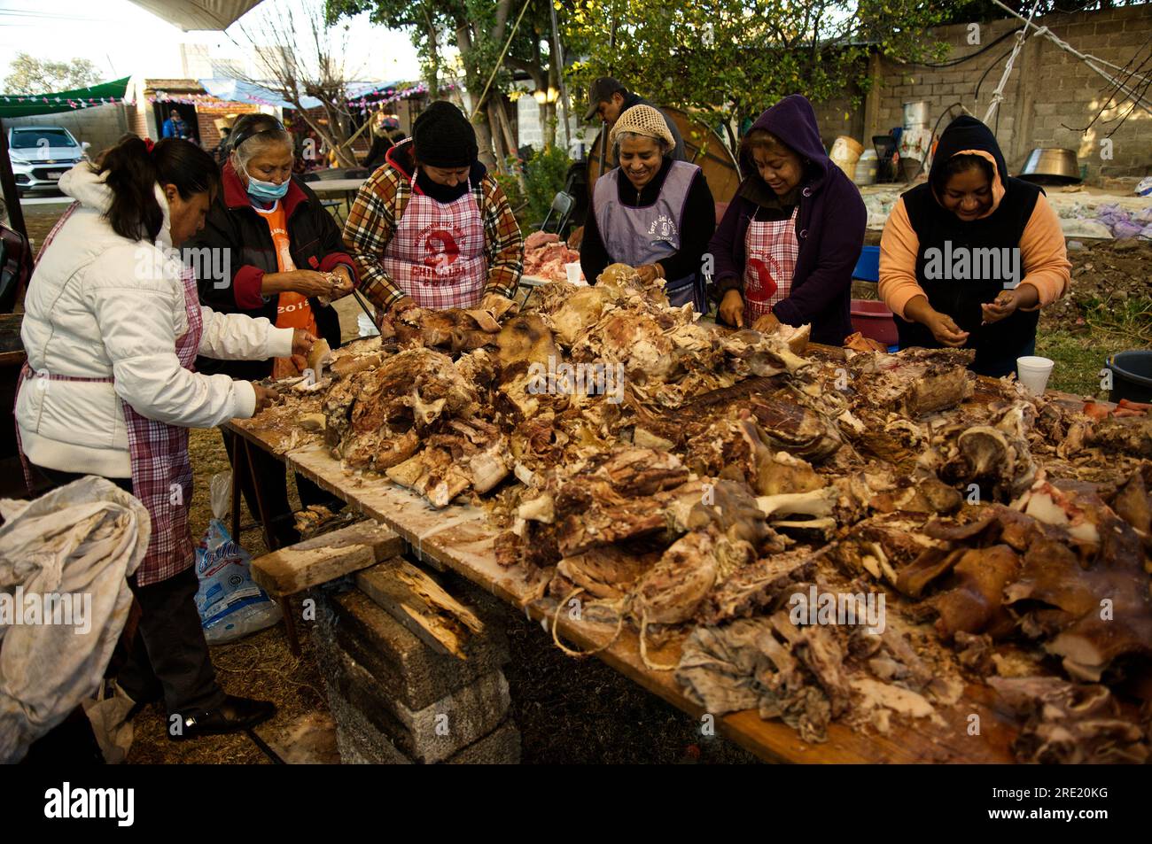 México - Tlaxcala. The Mole prieto is a typical dish from the Nahuatl ...