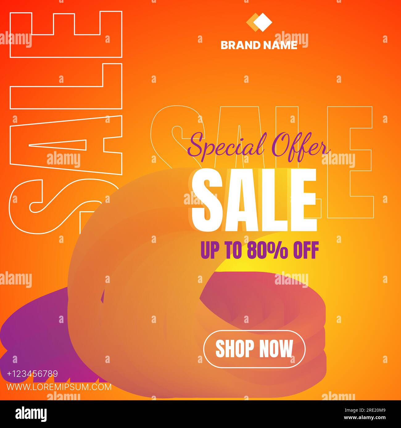 Discount offer shapes hi-res stock photography and images - Alamy