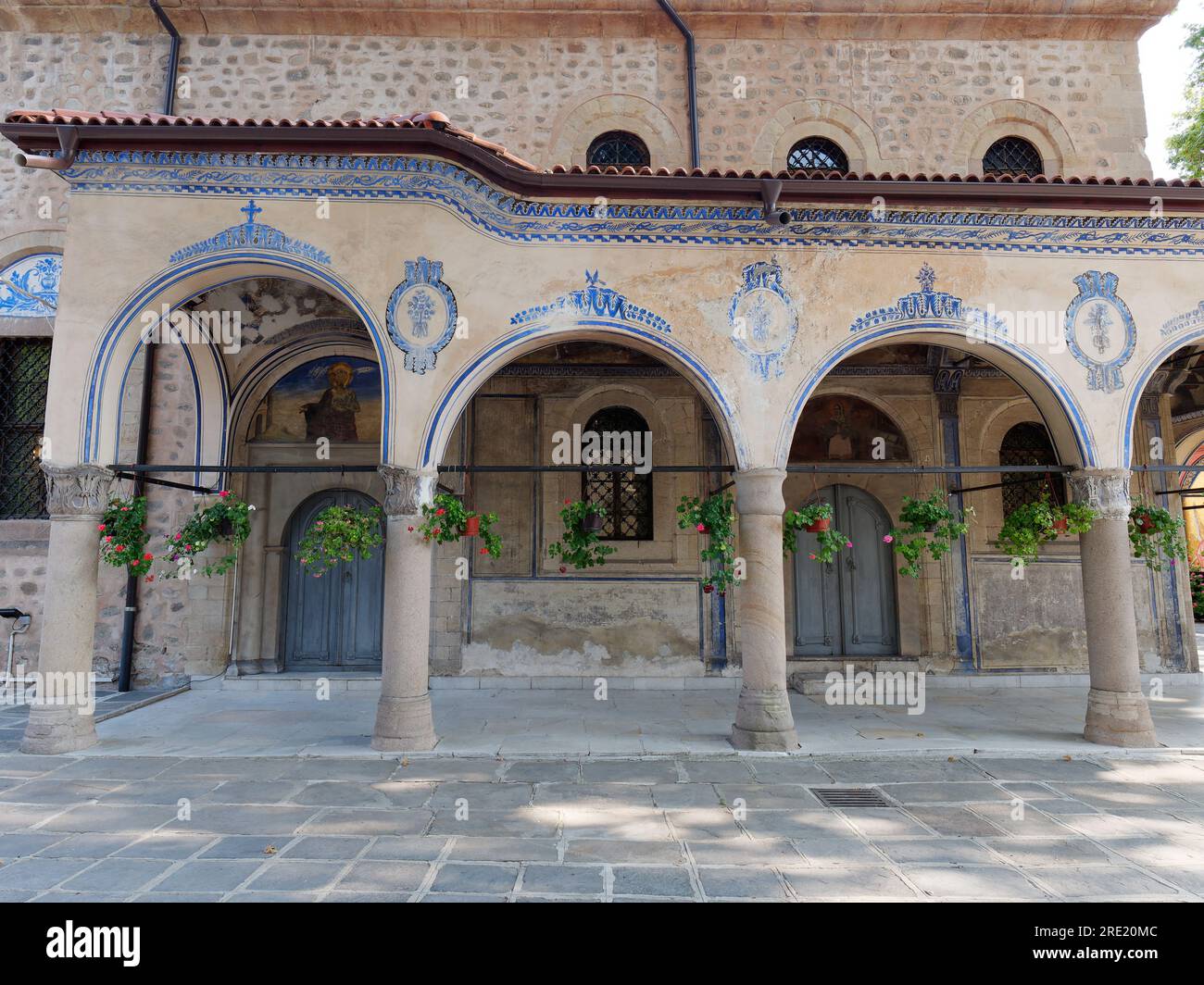 Lower level of the 16th Century Sveta Marina Orthodox Church in the ...