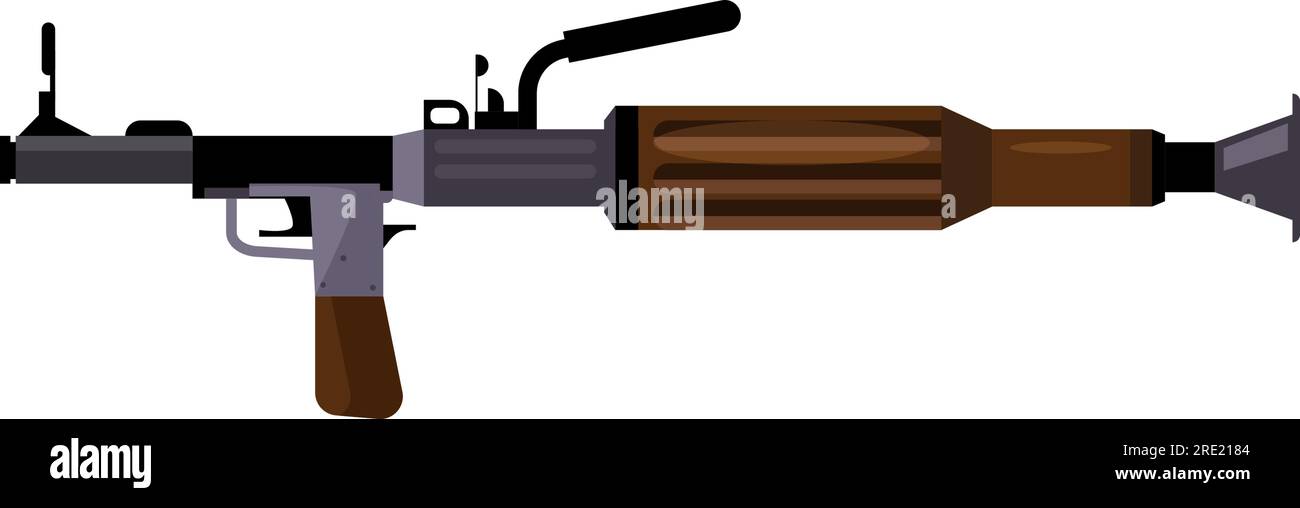 Pistol grenade launcher illustration Stock Vector Image & Art - Alamy