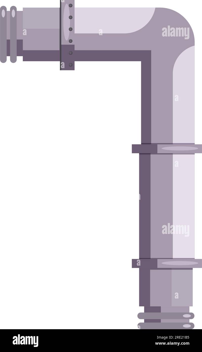 Narrow pipe construction illustration Stock Vector Image & Art - Alamy