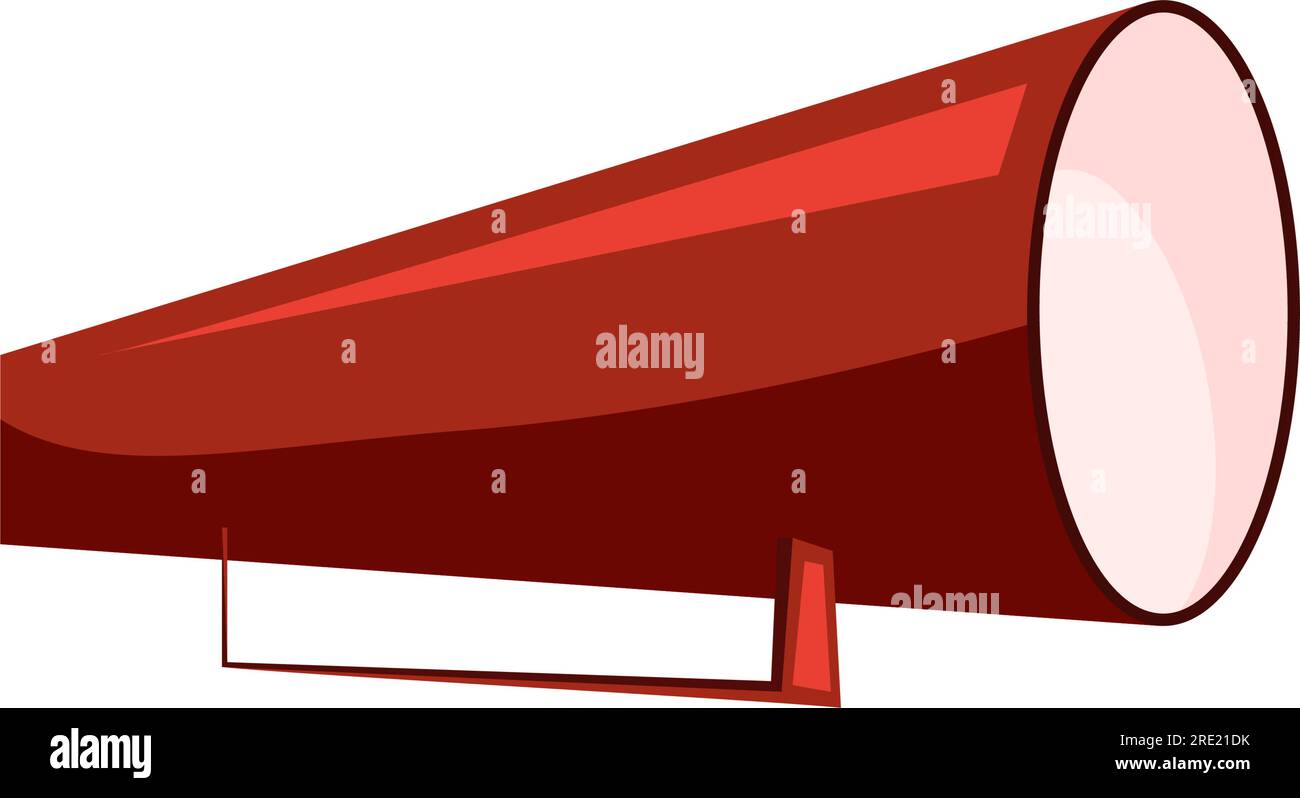 Red megaphone illustration Stock Vector Image & Art - Alamy