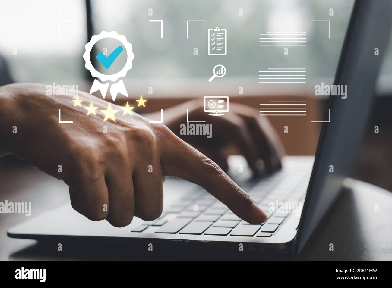 Certification and standards evaluation process Stock Photo - Alamy
