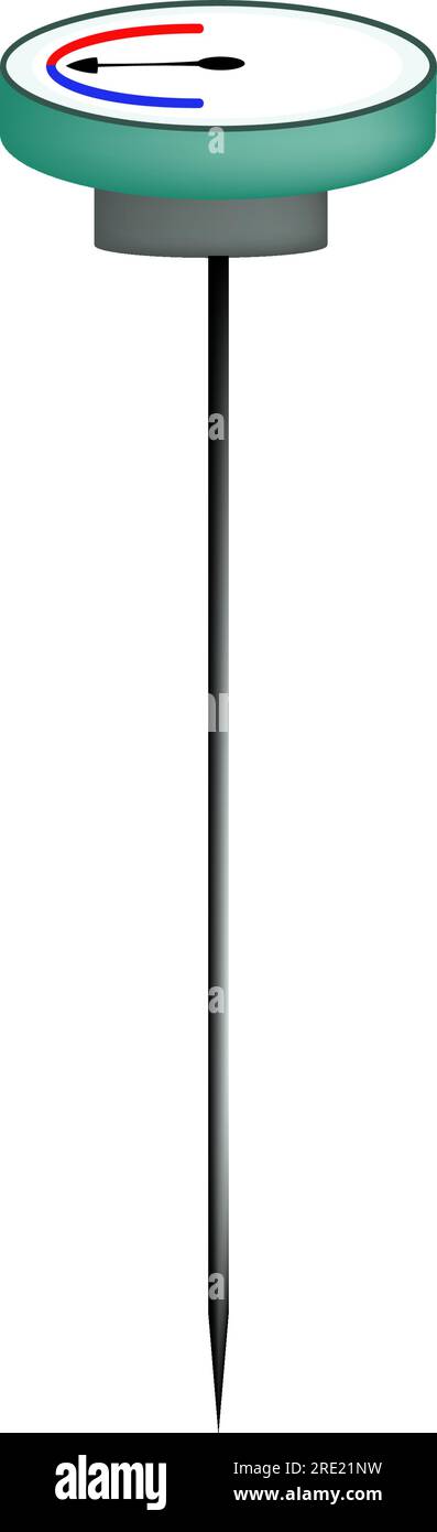 Thermometer probe Stock Vector Images - Alamy